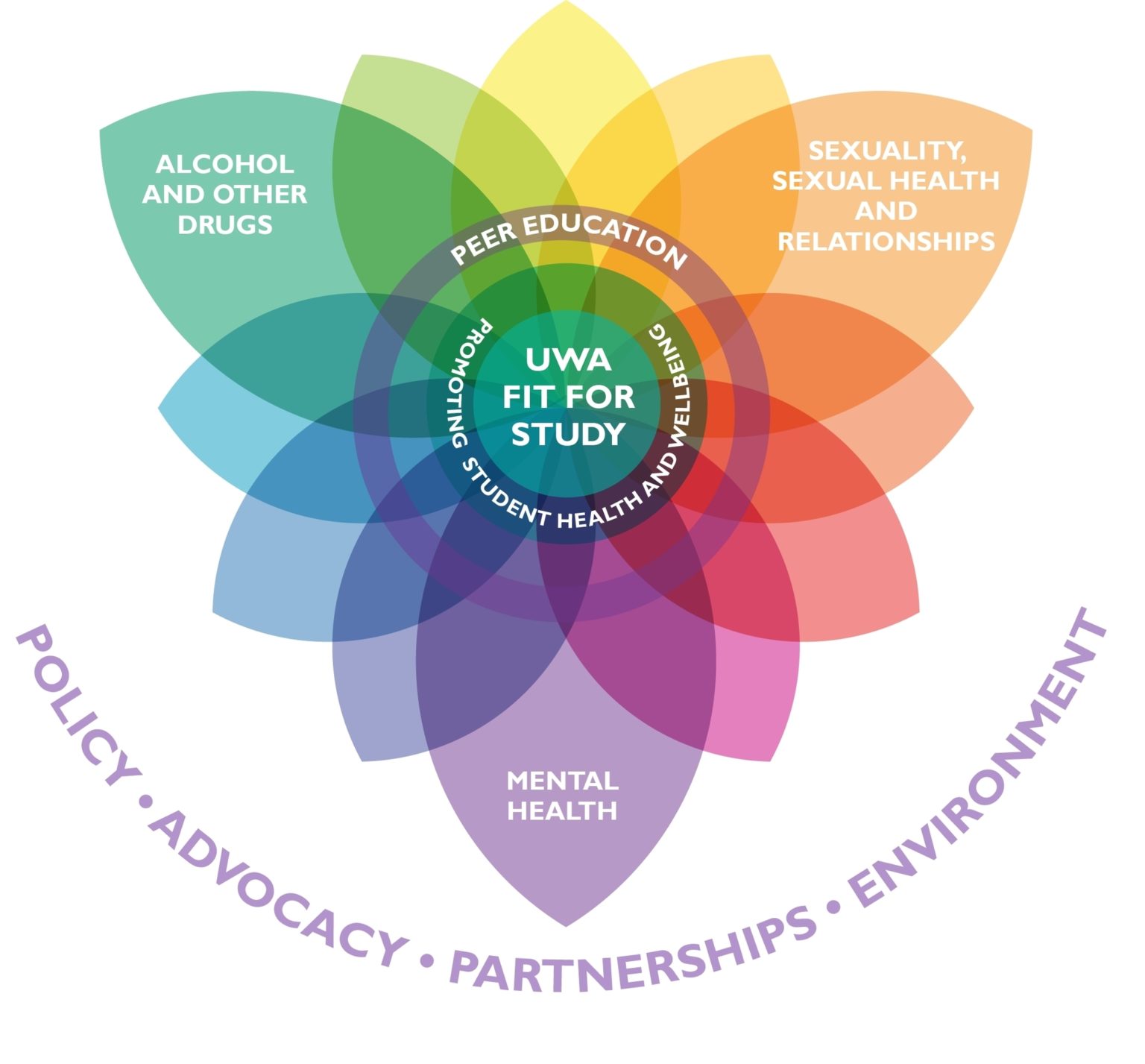 Student Wellbeing Diagram